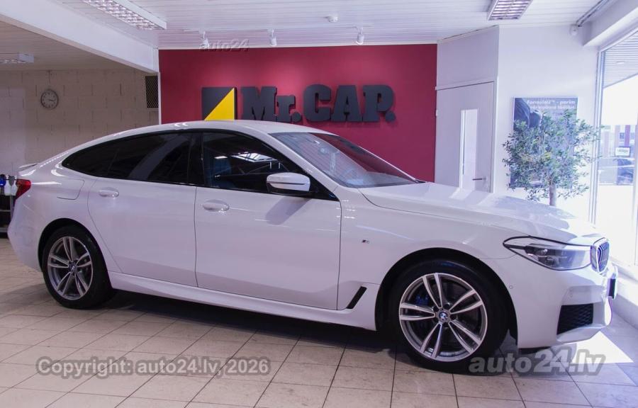 White BMW 6 Series 2019 in Tallinn, with an engine capacity of 3.00 L and mileage of 186 thousand km for 33300 €, photo 4 on AUTOMOTO.COM.LV