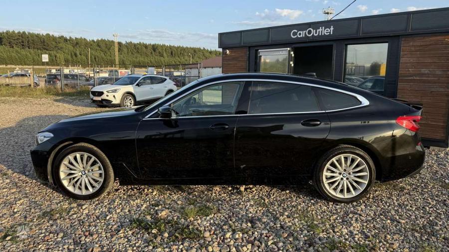 Black BMW 620 2018 in Vilnius, with an engine capacity of 2.00 L and mileage of 196 thousand km for 19965 €, photo 4 on AUTOMOTO.COM.LV