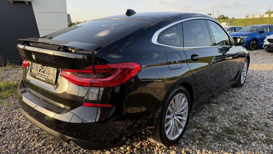 Black BMW 620 2018 in Vilnius, with an engine capacity of 2.00 L and mileage of 196 thousand km for 19965 €, photo 7 on AUTOMOTO.COM.LV