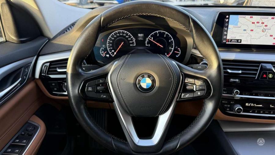 Black BMW 620 2018 in Vilnius, with an engine capacity of 2.00 L and mileage of 196 thousand km for 19965 €, photo 23 on AUTOMOTO.COM.LV