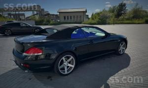 Black BMW 630 2007 in Vilnius, with an engine capacity of 3.00 L and mileage of 242 thousand km for 7990 €, photo 4 on AUTOMOTO.COM.LV
