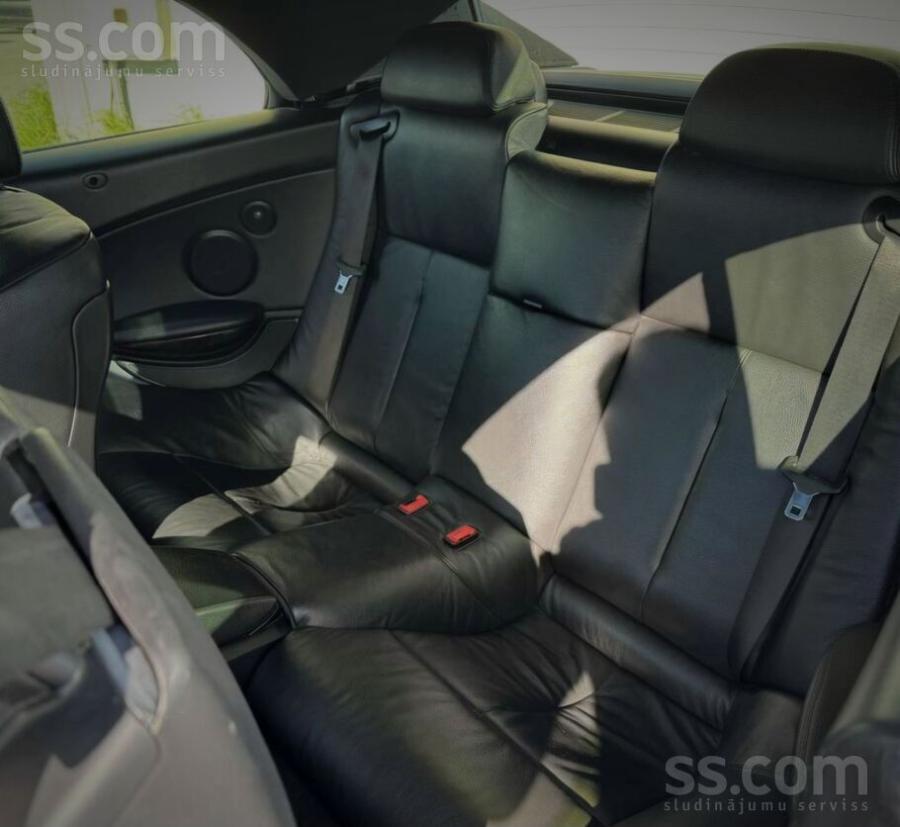 Black BMW 630 2007 in Vilnius, with an engine capacity of 3.00 L and mileage of 242 thousand km for 7990 €, photo 13 on AUTOMOTO.COM.LV
