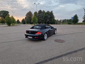 Черный БМВ 630 2007 в Даугавпилс, объемом двигателя 3.00 л и пробегом 308 тыс. км за 5500 €, фото 4 на AUTOMOTO.COM.LV