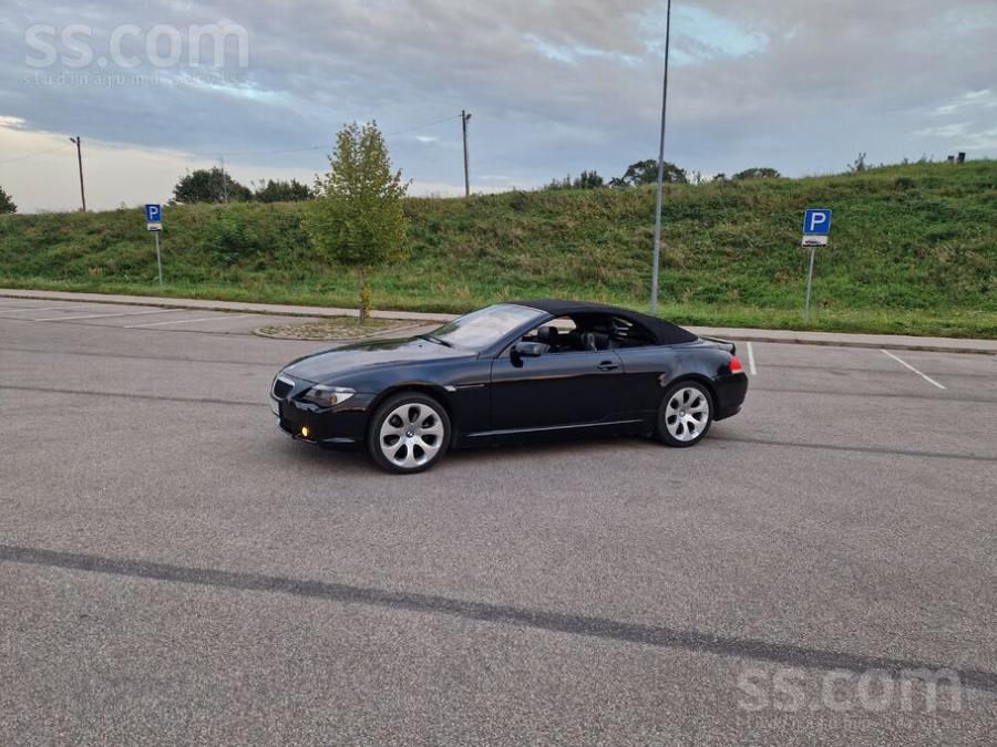 Черный БМВ 630 2007 в Даугавпилс, объемом двигателя 3.00 л и пробегом 308 тыс. км за 5500 €, фото 5 на AUTOMOTO.COM.LV