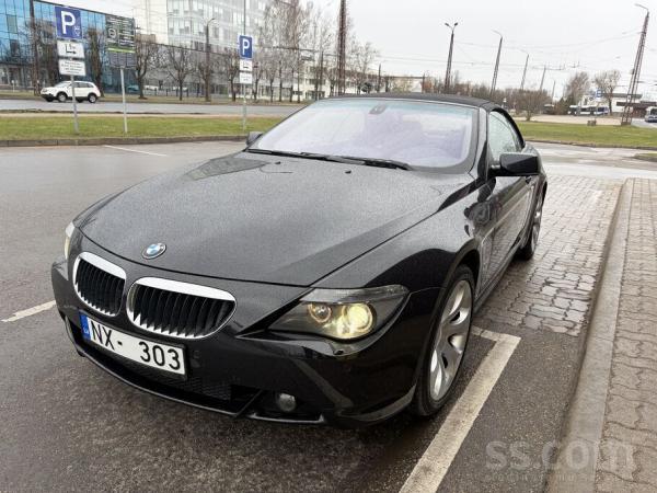 Melns BMW 630 2007 Rīga, ar dzinēja tilpumu 3.00 L un nobraukumu 308 tūkst. km par 6000 €, foto 2 vietnē AUTOMOTO.COM.LV