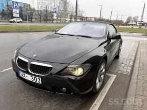 Black BMW 630 2007 in Riga, with an engine capacity of 3.00 L and mileage of 308 thousand km for 6000 €, photo 3 on AUTOMOTO.COM.LV