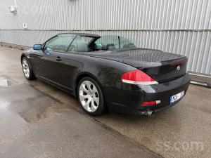 Black BMW 630 2007 in Riga, with an engine capacity of 3.00 L and mileage of 308 thousand km for 6000 €, photo 4 on AUTOMOTO.COM.LV