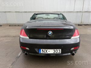 Black BMW 630 2007 in Riga, with an engine capacity of 3.00 L and mileage of 308 thousand km for 6000 €, photo 6 on AUTOMOTO.COM.LV