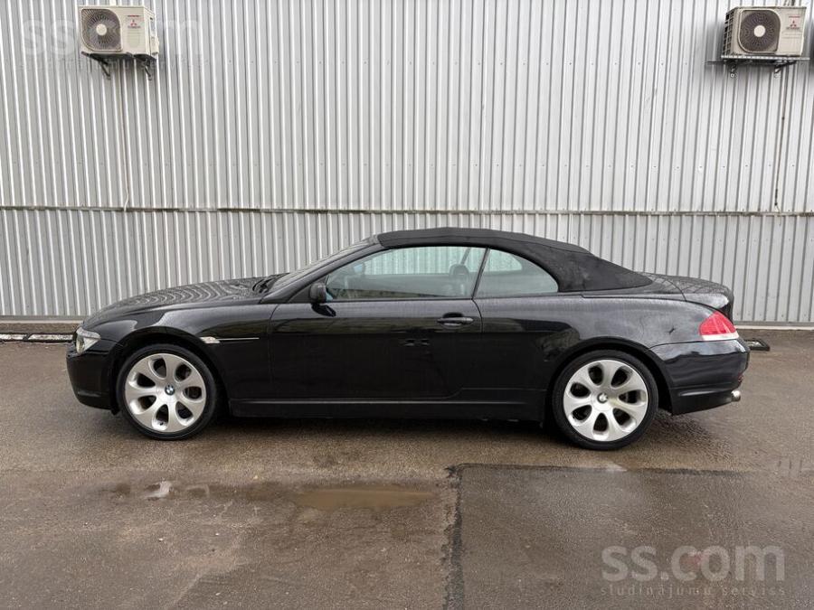 Black BMW 630 2007 in Riga, with an engine capacity of 3.00 L and mileage of 308 thousand km for 6000 €, photo 9 on AUTOMOTO.COM.LV