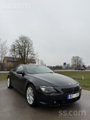 Black BMW 630 2005 in Riga, with an engine capacity of 3.00 L and mileage of 348 thousand km for 6000 €, photo 2 on AUTOMOTO.COM.LV