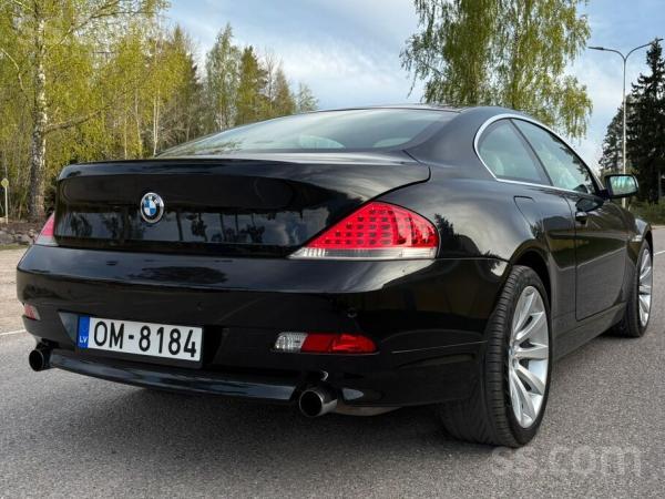 Черный БМВ 630 2006 в Валмиера, объемом двигателя 3.00 л и пробегом 230 тыс. км за 11800 €, фото 7 на AUTOMOTO.COM.LV
