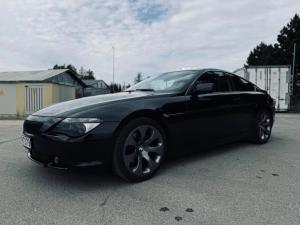 Black BMW 630 2006 in Riga, with an engine capacity of 3.00 L and mileage of 201 thousand km for 9500 €, photo  on AUTOMOTO.COM.LV