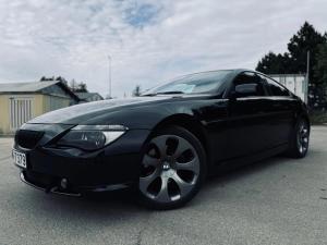 Black BMW 630 2006 in Riga, with an engine capacity of 3.00 L and mileage of 201 thousand km for 9500 €, photo 12 on AUTOMOTO.COM.LV