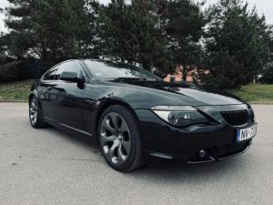 Black BMW 630 2006 in Riga, with an engine capacity of 3.00 L and mileage of 201 thousand km for 9500 €, photo 15 on AUTOMOTO.COM.LV