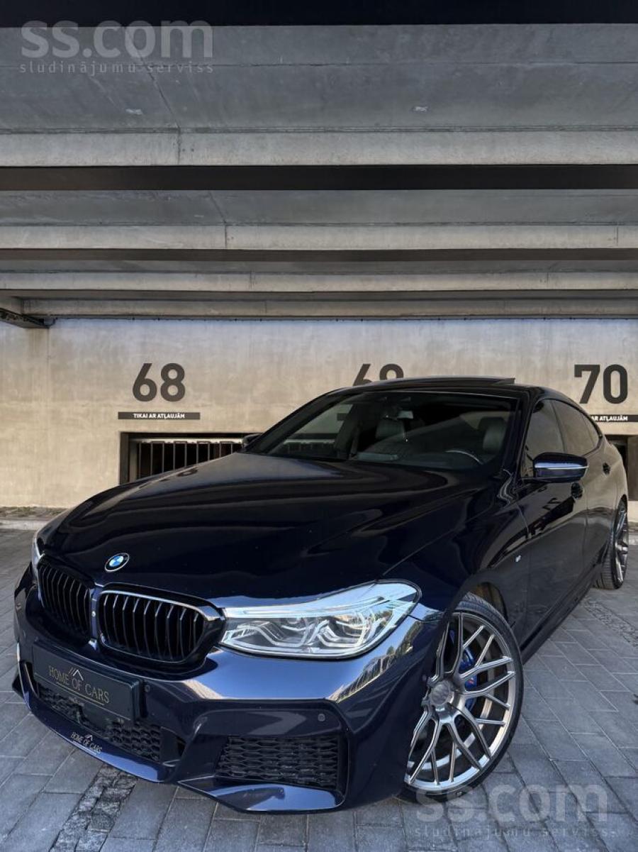 Black BMW 630 2018 in Riga, with an engine capacity of 3.00 L and mileage of 324 thousand km for 23990 €, photo 1 on AUTOMOTO.COM.LV