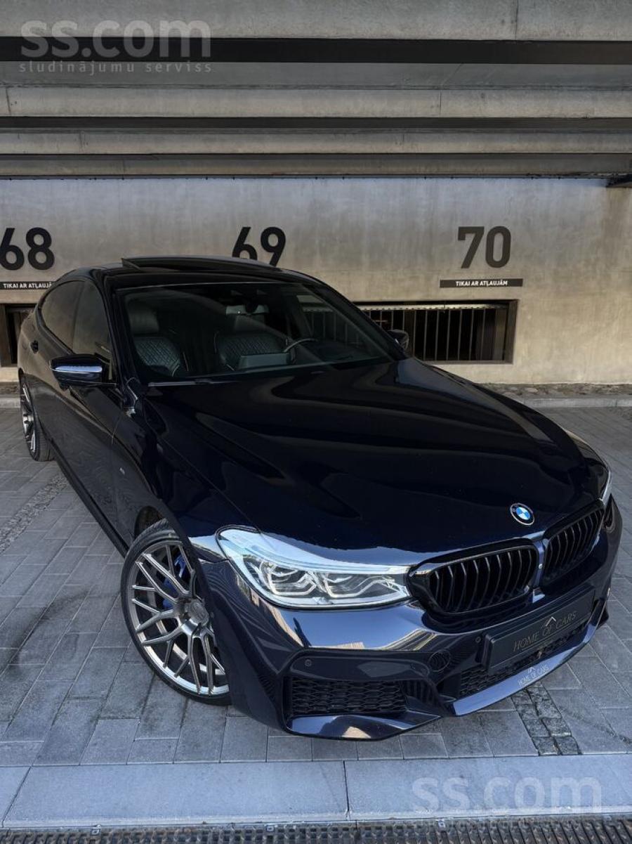 Black BMW 630 2018 in Riga, with an engine capacity of 3.00 L and mileage of 324 thousand km for 23990 €, photo 7 on AUTOMOTO.COM.LV