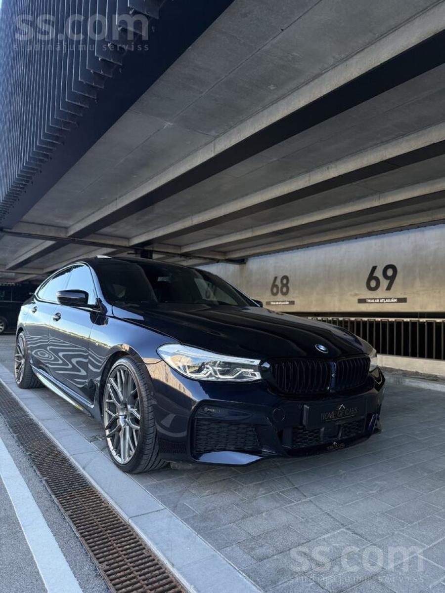 Black BMW 630 2018 in Riga, with an engine capacity of 3.00 L and mileage of 324 thousand km for 23990 €, photo 14 on AUTOMOTO.COM.LV