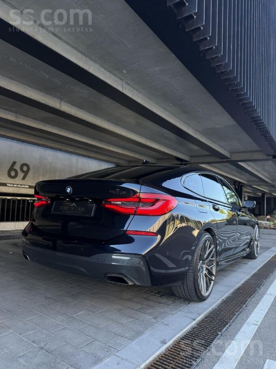 Black BMW 630 2018 in Riga, with an engine capacity of 3.00 L and mileage of 324 thousand km for 23990 €, photo 17 on AUTOMOTO.COM.LV