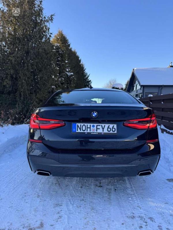 Black BMW 630 2020 in Siauliai, with an engine capacity of 2.99 L and mileage of 192 thousand km for 28300 €, photo 7 on AUTOMOTO.COM.LV