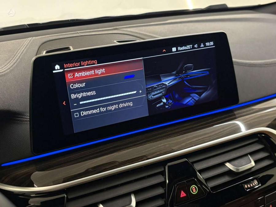 Black BMW 630 2020 in Marijampole, with an engine capacity of 2.99 L and mileage of 224 thousand km for 24950 €, photo 12 on AUTOMOTO.COM.LV