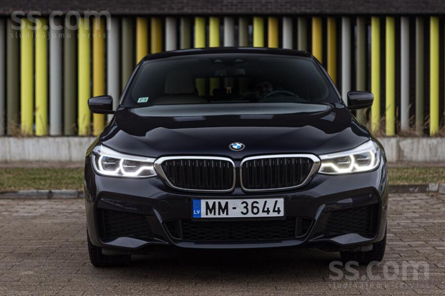 Blue BMW 630 2018 in Dobele, with an engine capacity of 3.00 L and mileage of 165 thousand km for 28900 €, photo 3 on AUTOMOTO.COM.LV