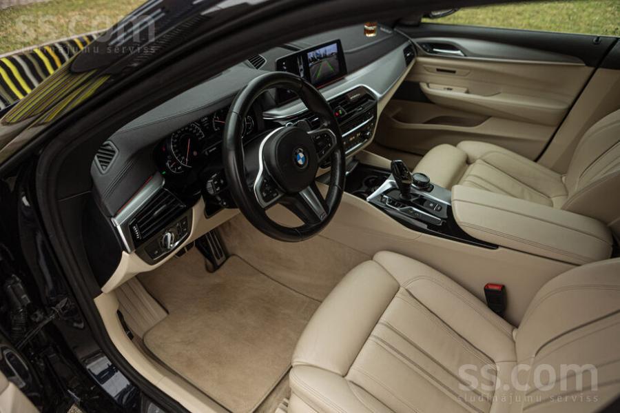 Blue BMW 630 2018 in Dobele, with an engine capacity of 3.00 L and mileage of 165 thousand km for 28900 €, photo 11 on AUTOMOTO.COM.LV