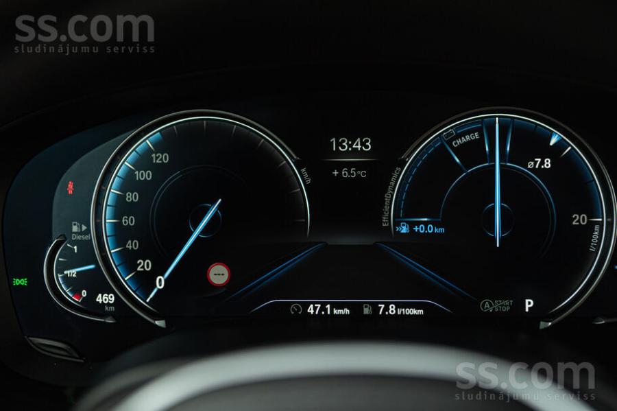 Blue BMW 630 2018 in Dobele, with an engine capacity of 3.00 L and mileage of 165 thousand km for 28900 €, photo 14 on AUTOMOTO.COM.LV