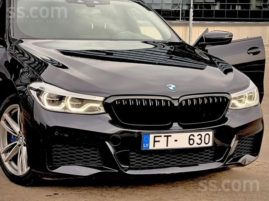 Blue BMW 630 2017 in Riga, with an engine capacity of 3.00 L and mileage of 200 thousand km for 22900 €, photo 1 on AUTOMOTO.COM.LV