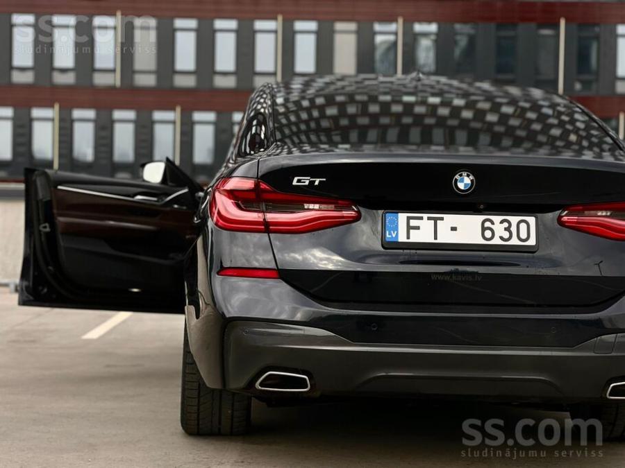 Blue BMW 630 2017 in Riga, with an engine capacity of 3.00 L and mileage of 200 thousand km for 22900 €, photo 7 on AUTOMOTO.COM.LV