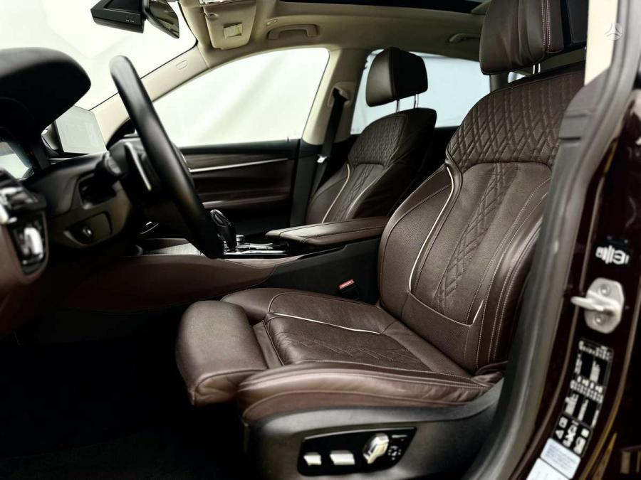 Brūns BMW 630 2019 Viļņa, ar dzinēja tilpumu 2.99 L un nobraukumu 89 tūkst. km par 35000 €, foto 10 vietnē AUTOMOTO.COM.LV