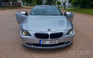Grey BMW 630 2007 in Riga, with an engine capacity of 3.00 L and mileage of 206 thousand km for 7900 €, photo  on AUTOMOTO.COM.LV