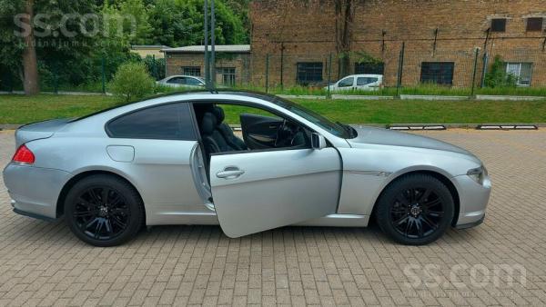 Grey BMW 630 2007 in Riga, with an engine capacity of 3.00 L and mileage of 206 thousand km for 7900 €, photo 7 on AUTOMOTO.COM.LV