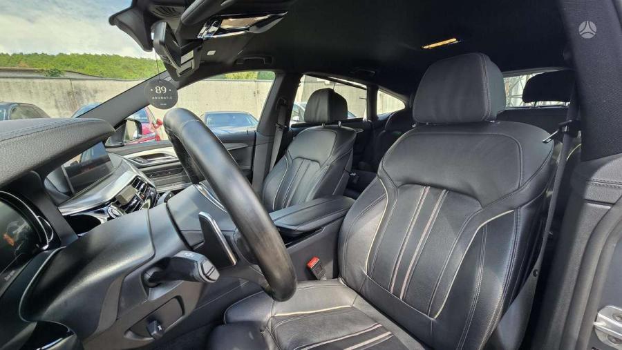 Pelēks BMW 630 2017 Kauņa, ar dzinēja tilpumu 2.99 L un nobraukumu 240 tūkst. km par 24499 €, foto 12 vietnē AUTOMOTO.COM.LV