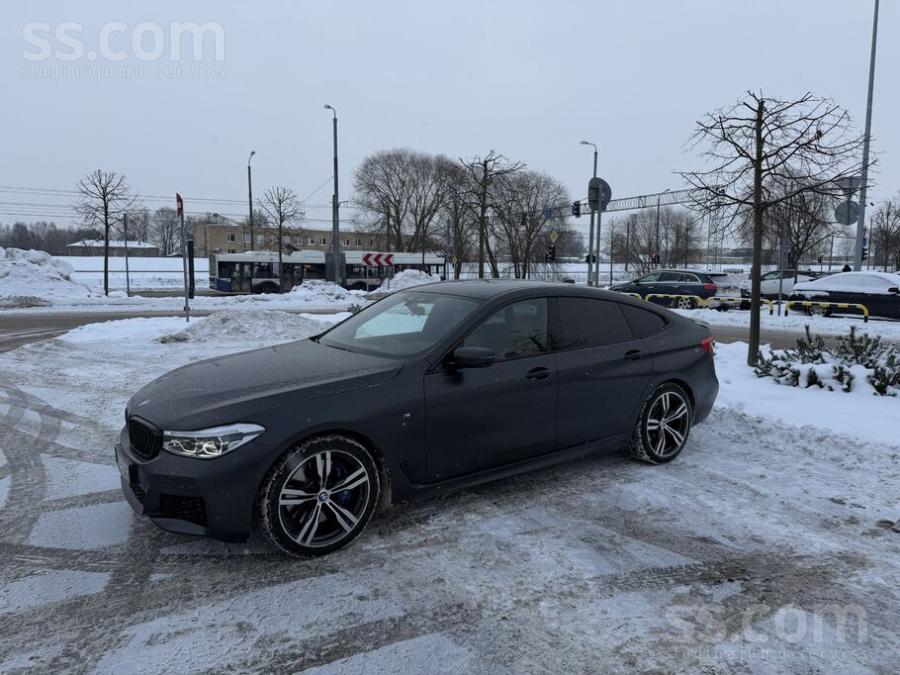 Grey BMW 630 2017 in Riga, with an engine capacity of 3.00 L and mileage of 203 thousand km for 26500 €, photo 1 on AUTOMOTO.COM.LV