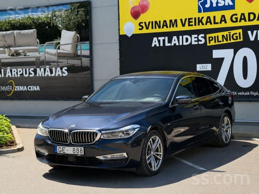 Grey BMW 630 2017 in Riga, with an engine capacity of 3.00 L and mileage of 256 thousand km for 18990 €, photo 1 on AUTOMOTO.COM.LV