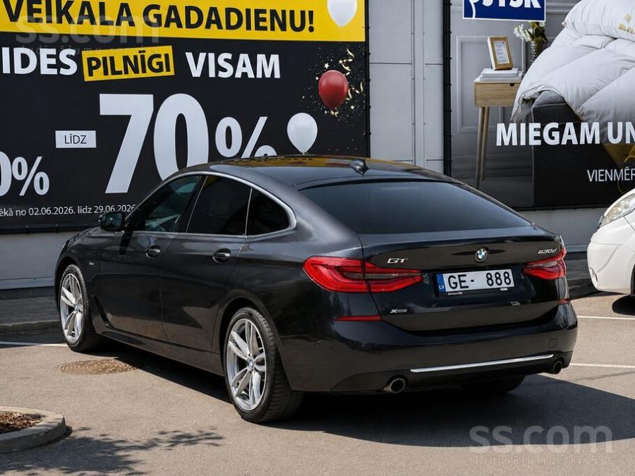 Grey BMW 630 2017 in Riga, with an engine capacity of 3.00 L and mileage of 256 thousand km for 18990 €, photo 5 on AUTOMOTO.COM.LV