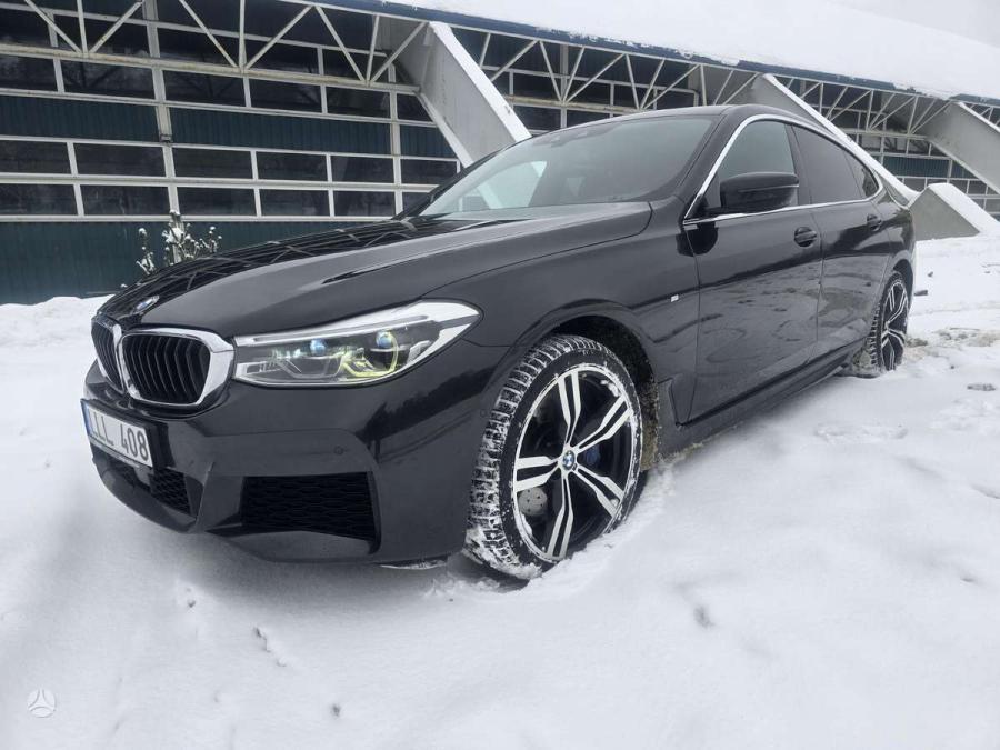 Grey BMW 630 2018 in Vilnius, with an engine capacity of 2.99 L and mileage of 300 thousand km for 24800 €, photo 1 on AUTOMOTO.COM.LV