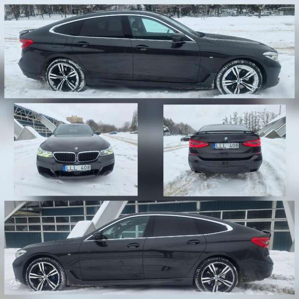 Grey BMW 630 2018 in Vilnius, with an engine capacity of 2.99 L and mileage of 300 thousand km for 24800 €, photo 5 on AUTOMOTO.COM.LV
