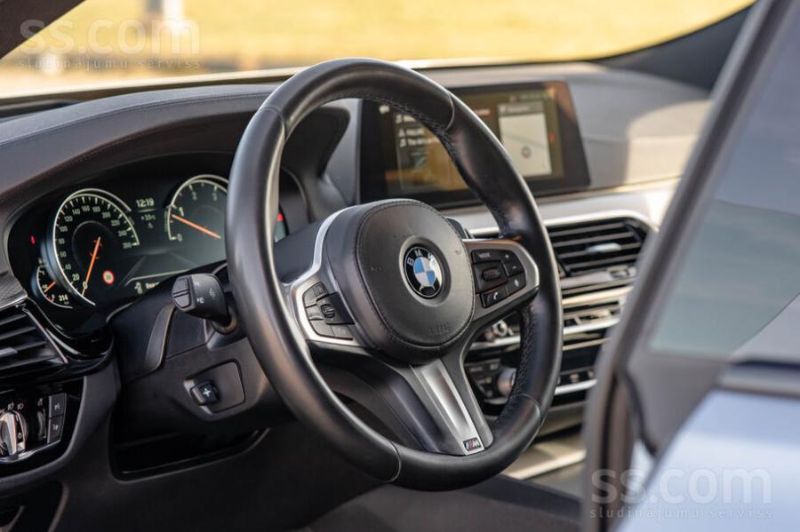 Grey BMW 630 2018 in Jurmala, with an engine capacity of 3.00 L and mileage of 201 thousand km for 26000 €, photo 12 on AUTOMOTO.COM.LV