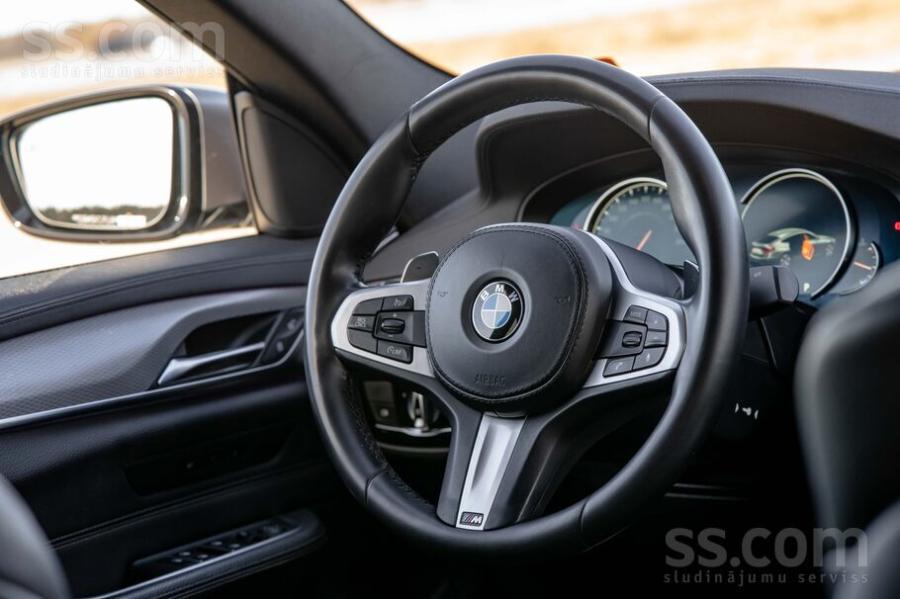 Grey BMW 630 2018 in Jurmala, with an engine capacity of 3.00 L and mileage of 201 thousand km for 26000 €, photo 19 on AUTOMOTO.COM.LV