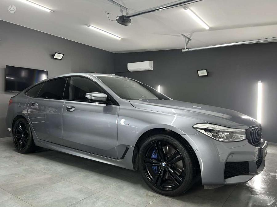 Grey BMW 630 2018 in Utena, with an engine capacity of 2.99 L and mileage of 160 thousand km for 26700 €, photo 4 on AUTOMOTO.COM.LV