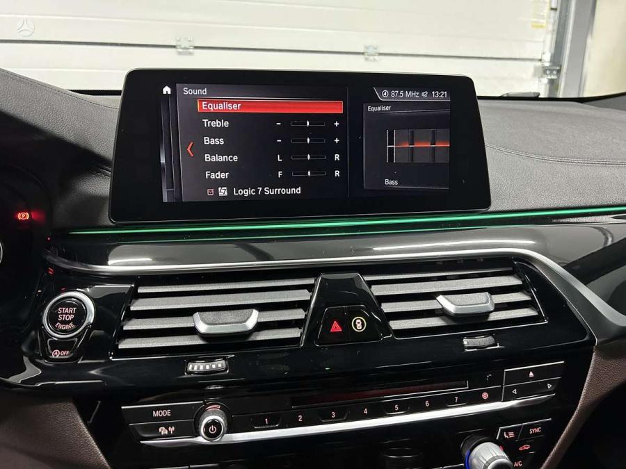 Grey BMW 630 2018 in Utena, with an engine capacity of 2.99 L and mileage of 160 thousand km for 26700 €, photo 13 on AUTOMOTO.COM.LV