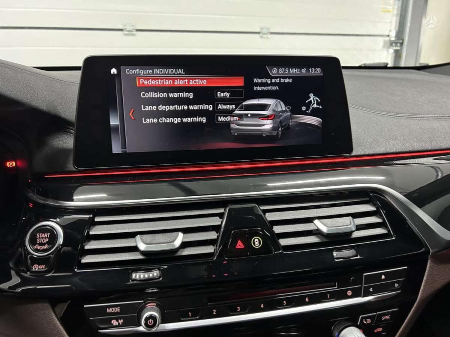 Grey BMW 630 2018 in Utena, with an engine capacity of 2.99 L and mileage of 160 thousand km for 26700 €, photo 15 on AUTOMOTO.COM.LV