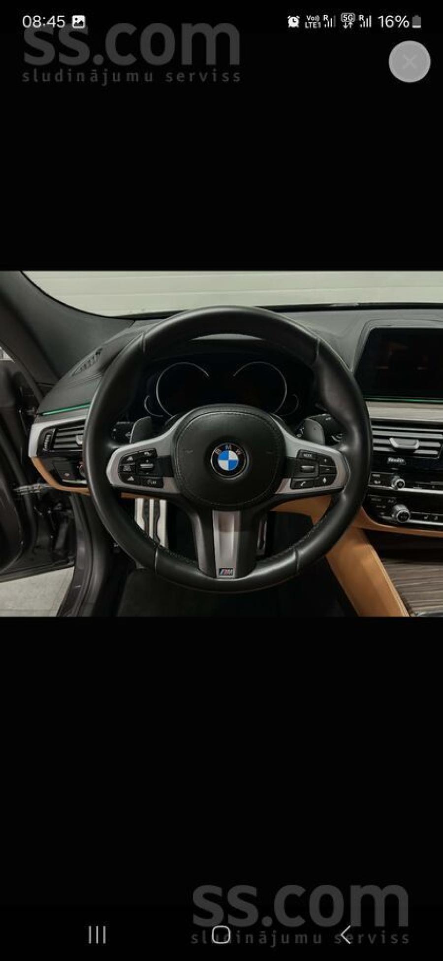 Pelēks BMW 630 2018 Jēkabpils, ar dzinēja tilpumu 3.00 L un nobraukumu 170 tūkst. km par 28500 €, foto 7 vietnē AUTOMOTO.COM.LV