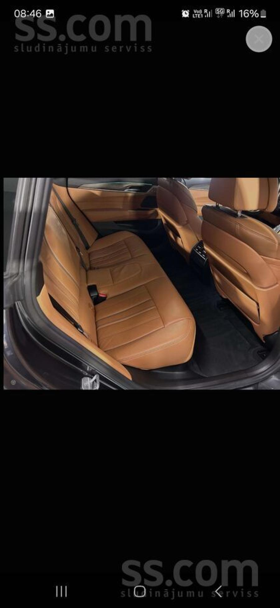 Pelēks BMW 630 2018 Jēkabpils, ar dzinēja tilpumu 3.00 L un nobraukumu 170 tūkst. km par 28500 €, foto 17 vietnē AUTOMOTO.COM.LV