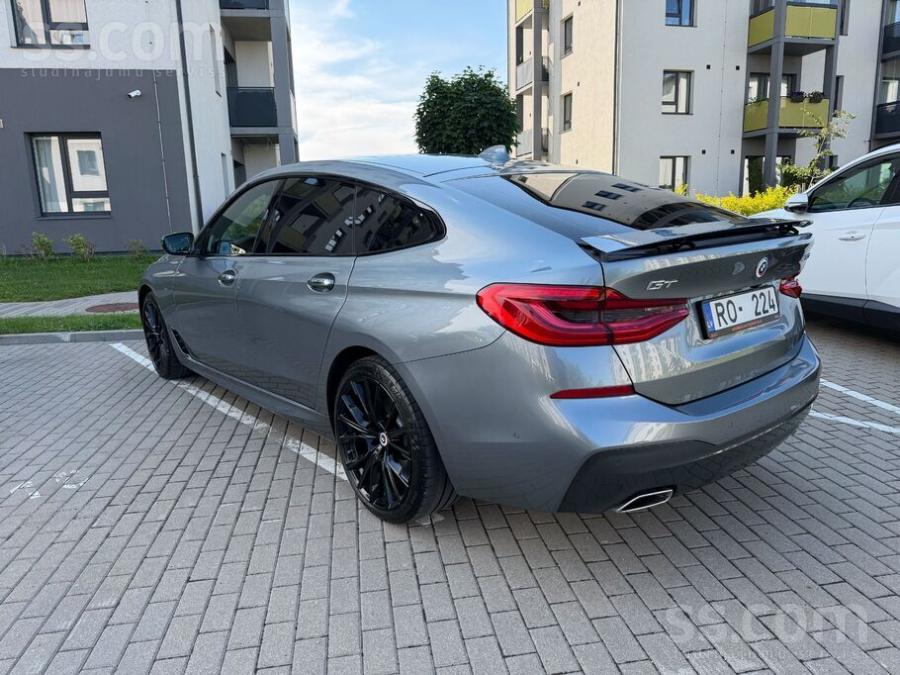 Grey BMW 630 2019 in Riga, with an engine capacity of 3.00 L and mileage of 122 thousand km for 28500 €, photo 3 on AUTOMOTO.COM.LV
