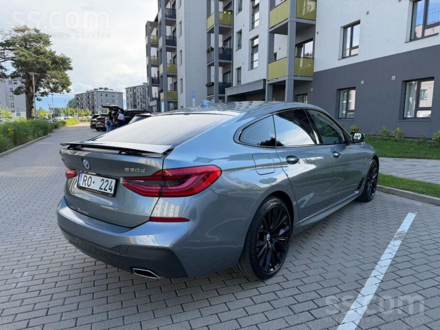 Grey BMW 630 2019 in Riga, with an engine capacity of 3.00 L and mileage of 122 thousand km for 28500 €, photo 5 on AUTOMOTO.COM.LV