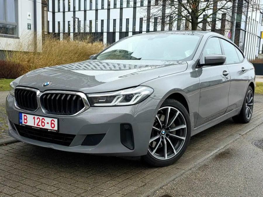 Grey BMW 630 2020 in Riga, with an engine capacity of 2.00 L and mileage of 184 thousand km for 26900 €, photo 1 on AUTOMOTO.COM.LV