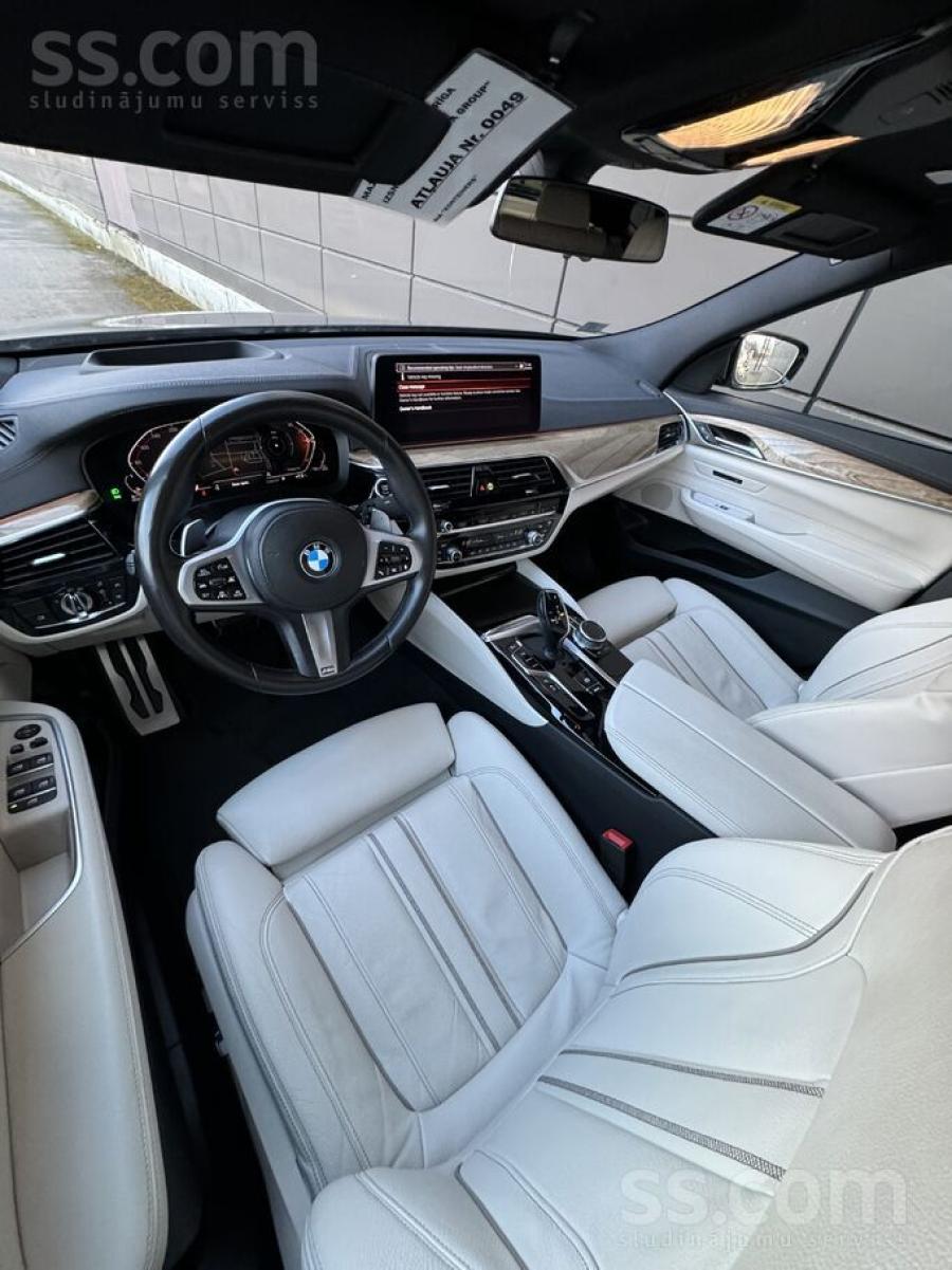 Grey BMW 630 2021 in Riga, with an engine capacity of 2.00 L and mileage of 189 thousand km for 29999 €, photo 10 on AUTOMOTO.COM.LV