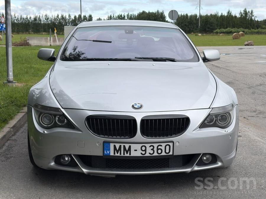 Grey BMW 630 2006 in Riga, with an engine capacity of 3.00 L and mileage of 279 thousand km for 6200 €, photo 6 on AUTOMOTO.COM.LV